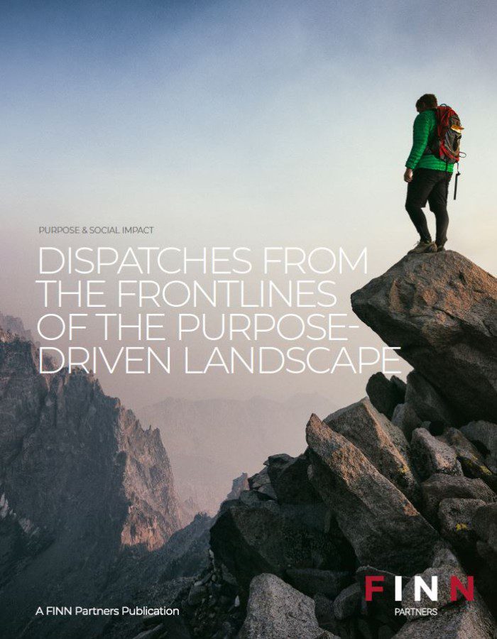 FINN Partners: Dispatches from the Frontlines of the Purpose-Driven ...