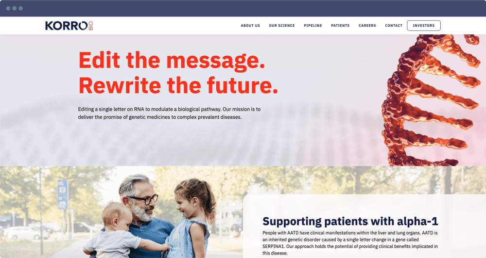 Korro Bio Case Study - FINN Partners